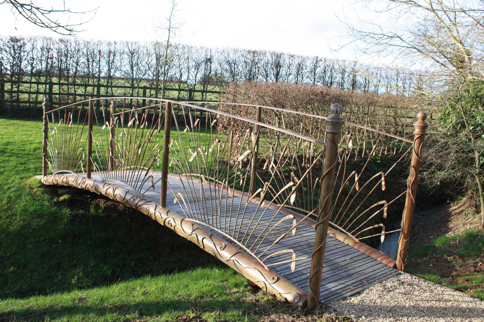 Reedmace Style Bridges - Cotswold Decorative Ironworkers